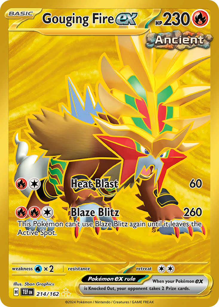 Temporal Forces Gouging Fire ex #214/162 – Kaartenverzamelen.nl